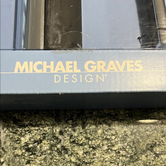 Michael Graves | Kitchen | Michael Graves Design Silver And Black Set ...